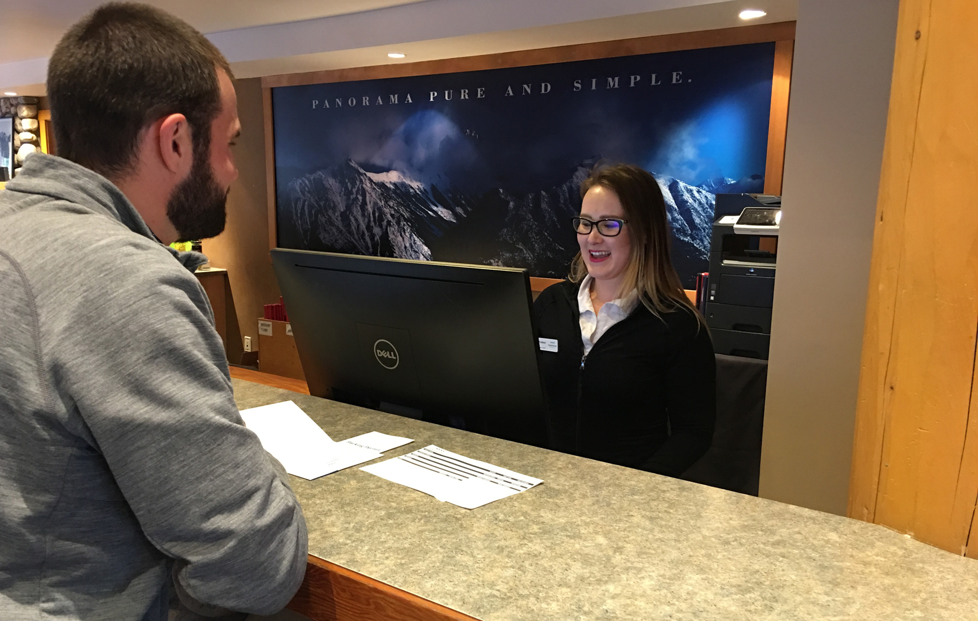 Central Check in (Front Desk) | Panorama Mountain Resort | Panorama ...